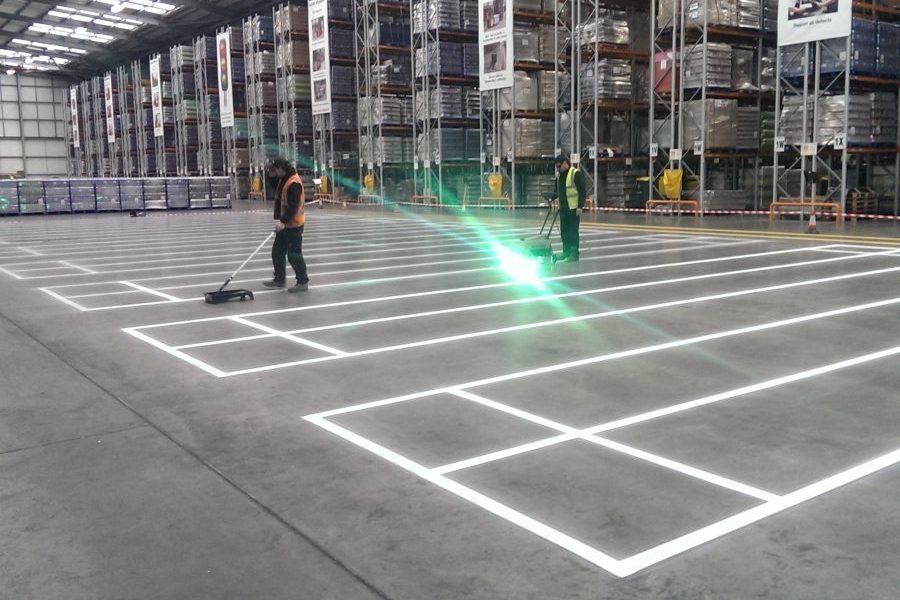 Duraline Rapidshield™ Internal Line Marking Gallery | inotec