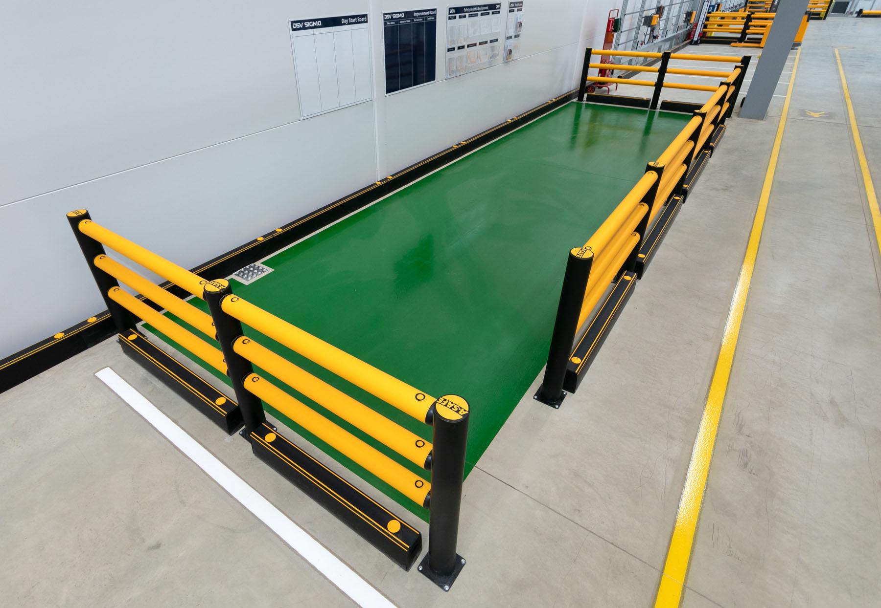 DSV partners with inotec for line marking and floor tags