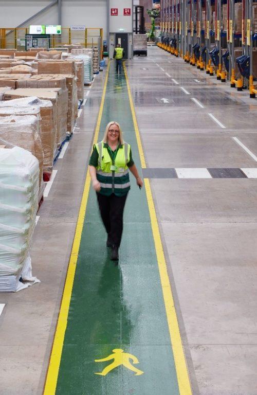 Warehouse Line Marking Maintenance for safety and efficiency