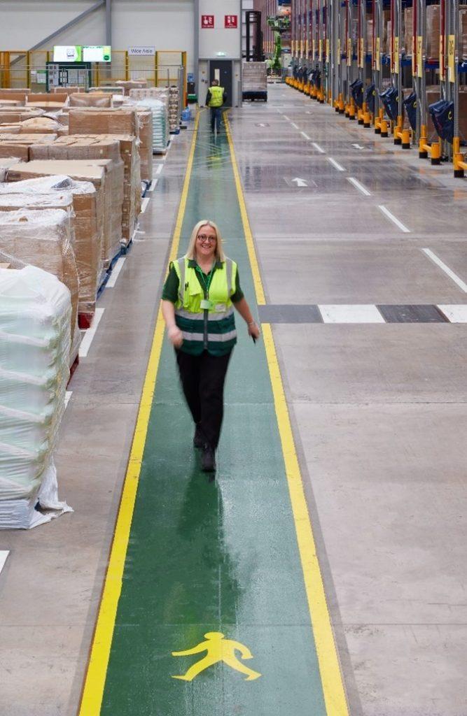 Warehouse Line Marking Maintenance for safety and efficiency